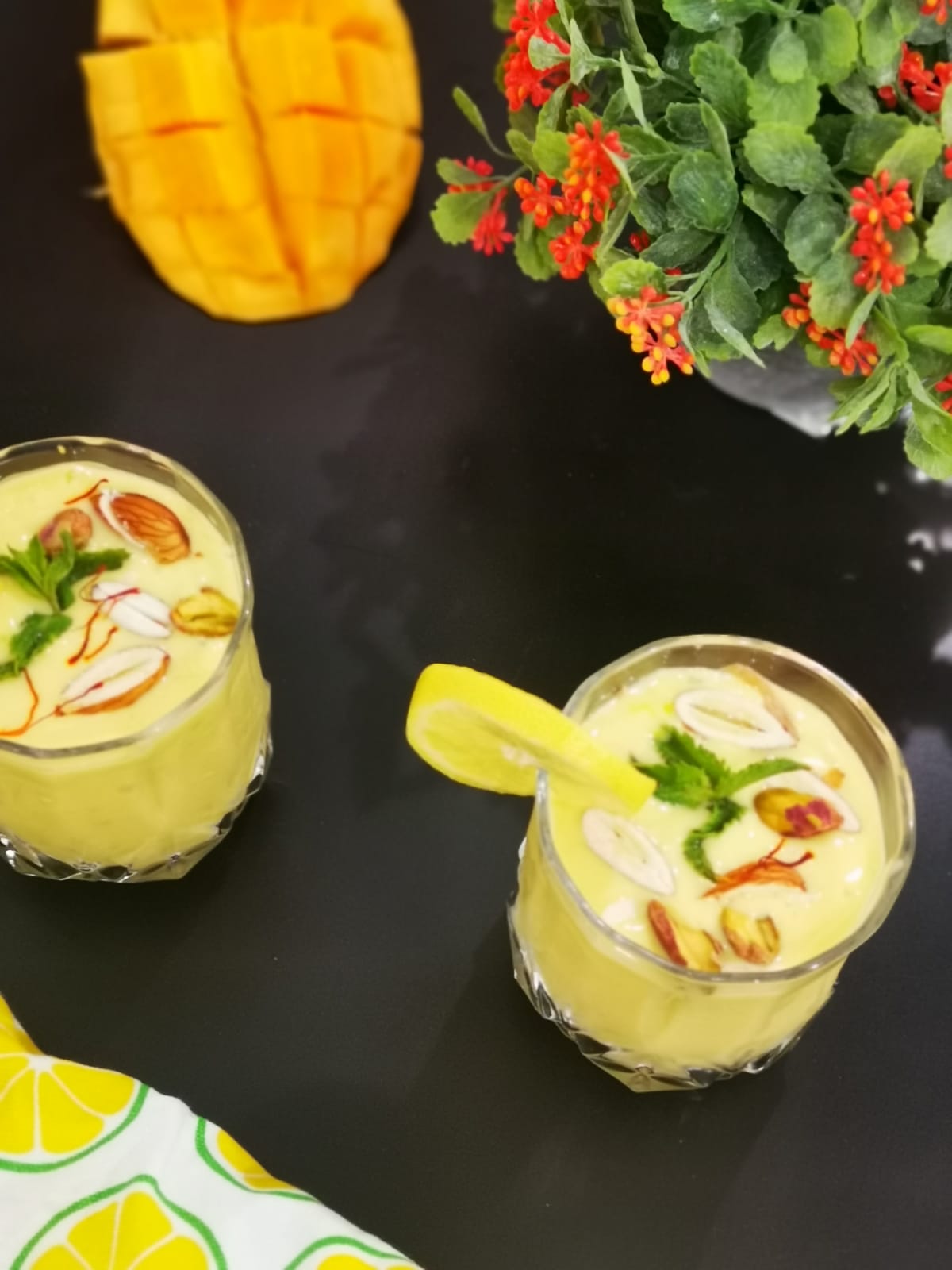 Aam Ras/Keri no Ras or Amarkhand/Mango Shrikand (Mango Greek Yogurt ...